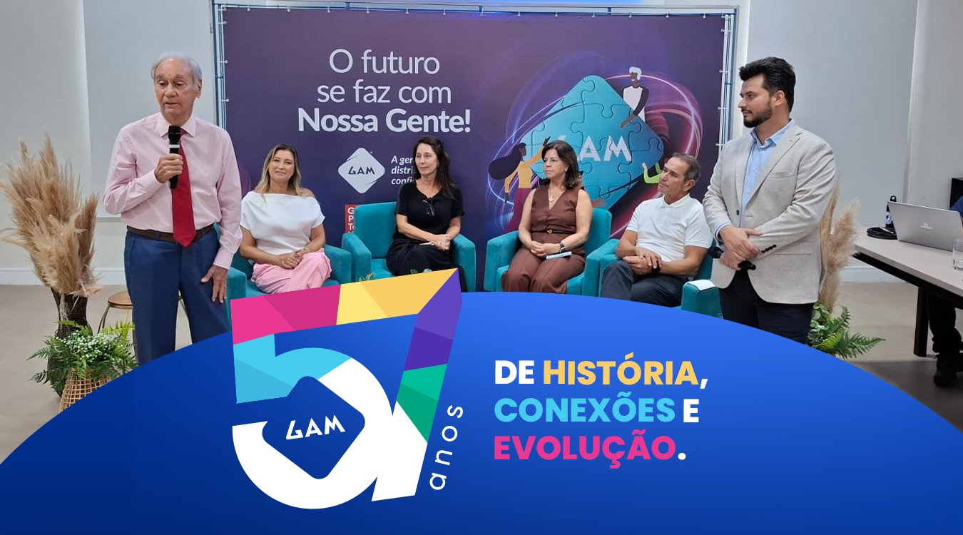 GAM: 57 anos de inovação, história e compromisso com o futuro!